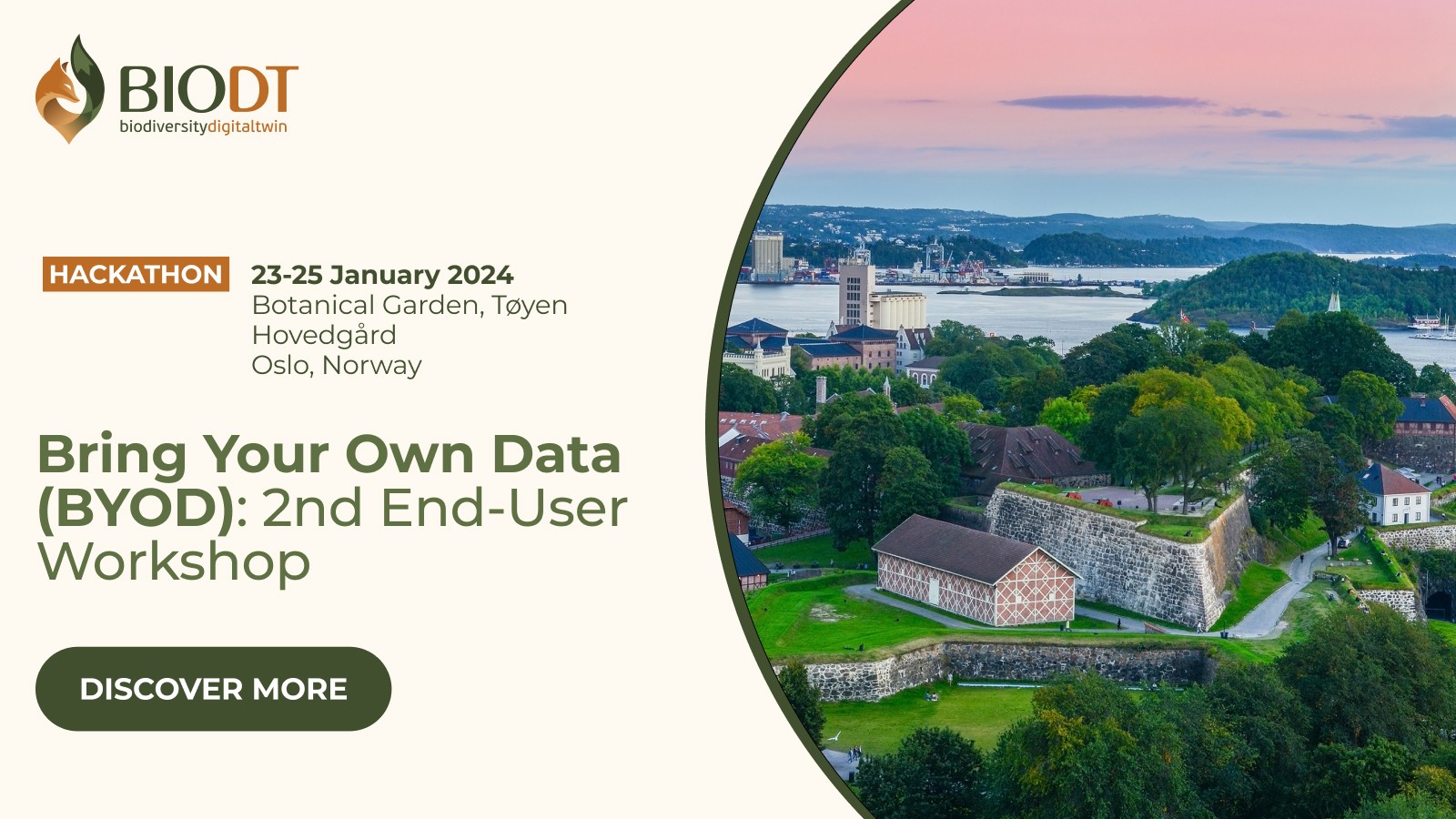BioDT Hackathon: Bring Your Own Data (BYOD) in Oslo